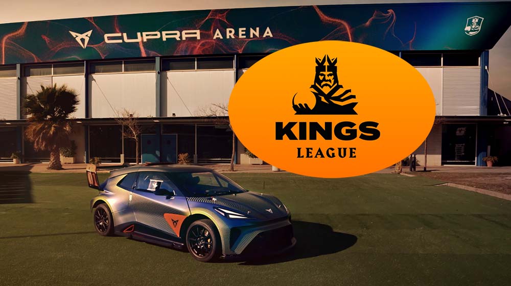Cupra, patrocinador oficial de la King League • AUTORUTAS